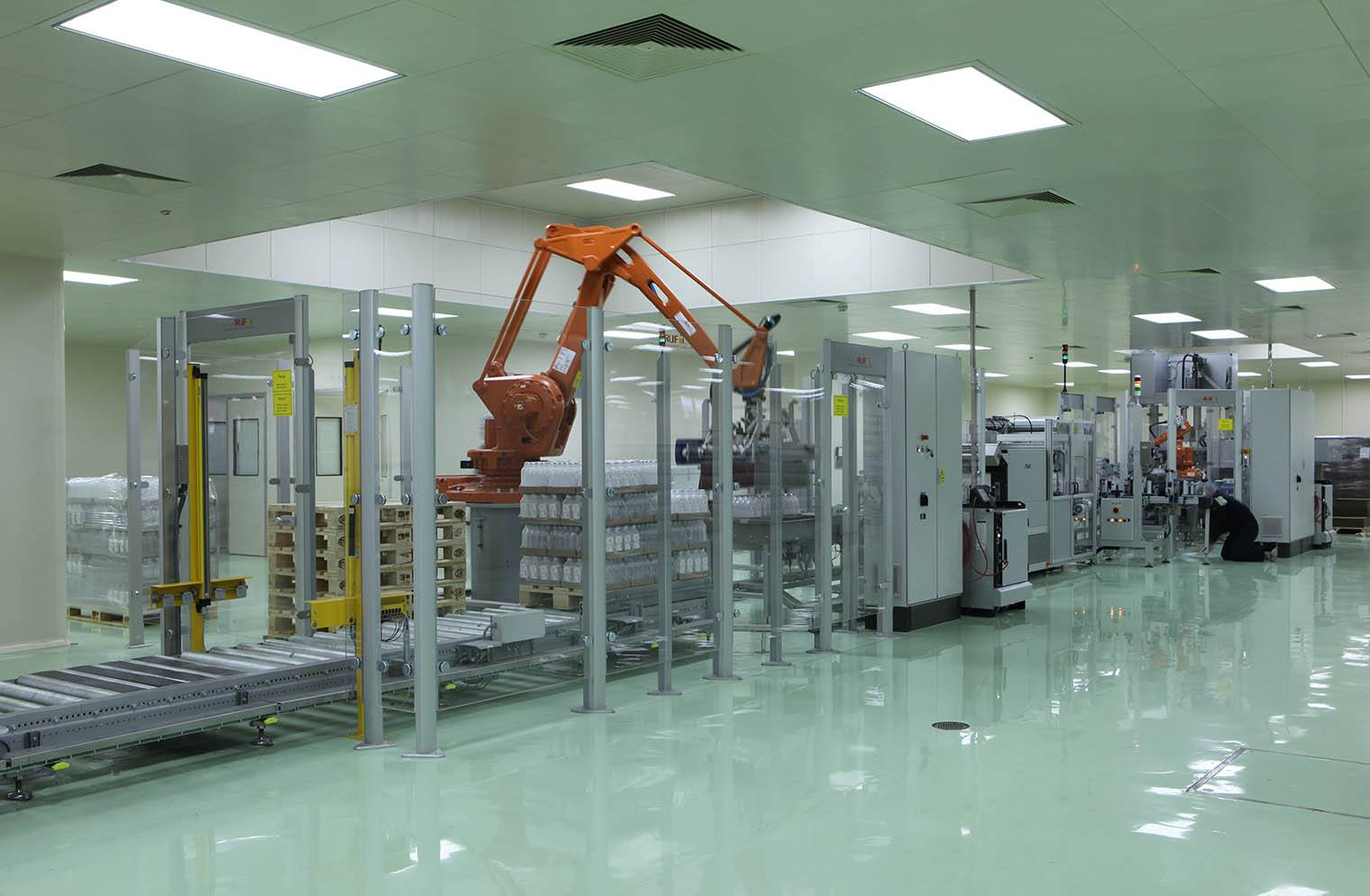 Hemofarm, Stada group, production of infusion - BUCK LED lighting