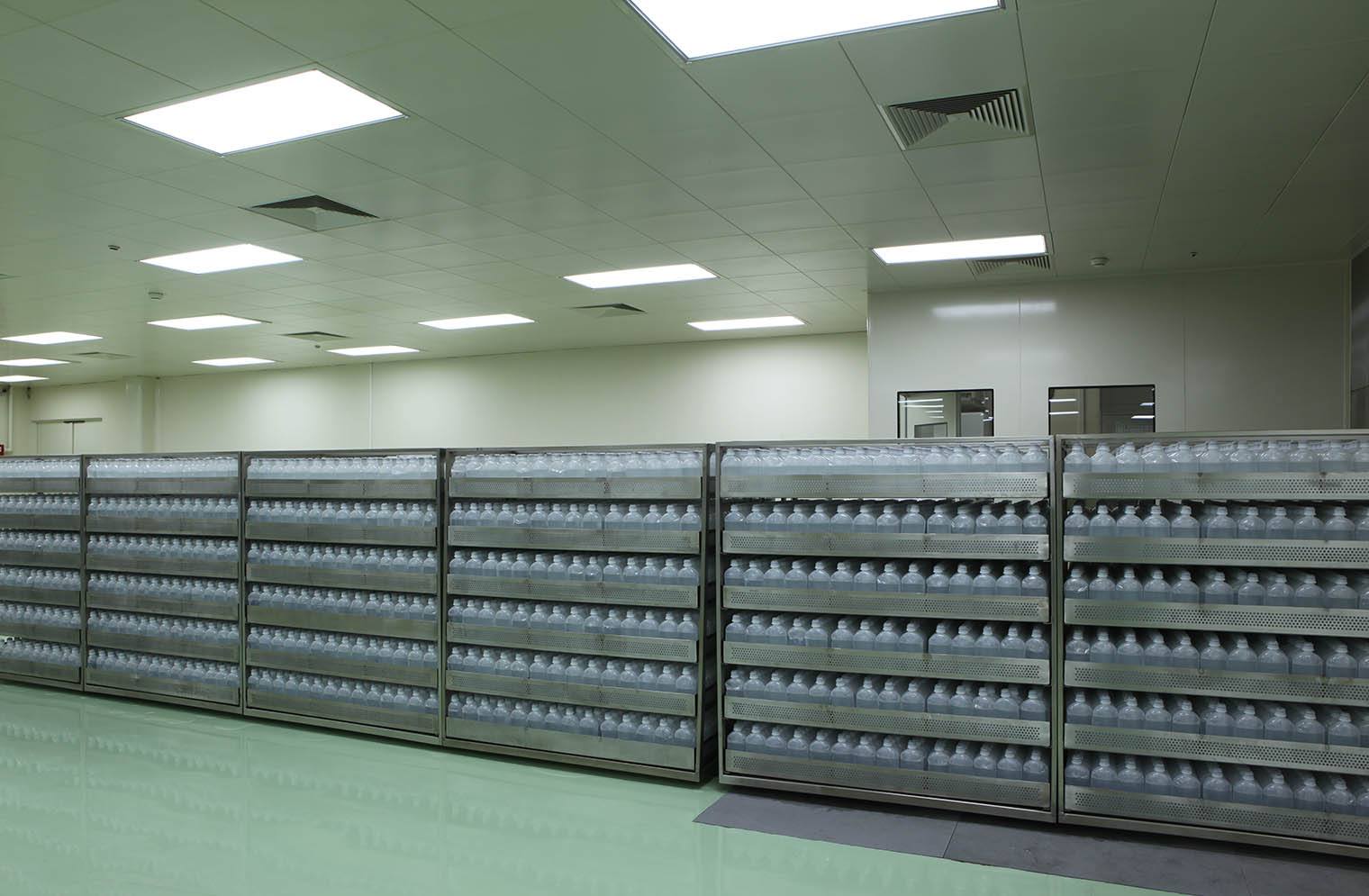 Hemofarm, Stada group, production of infusion - BUCK LED lighting