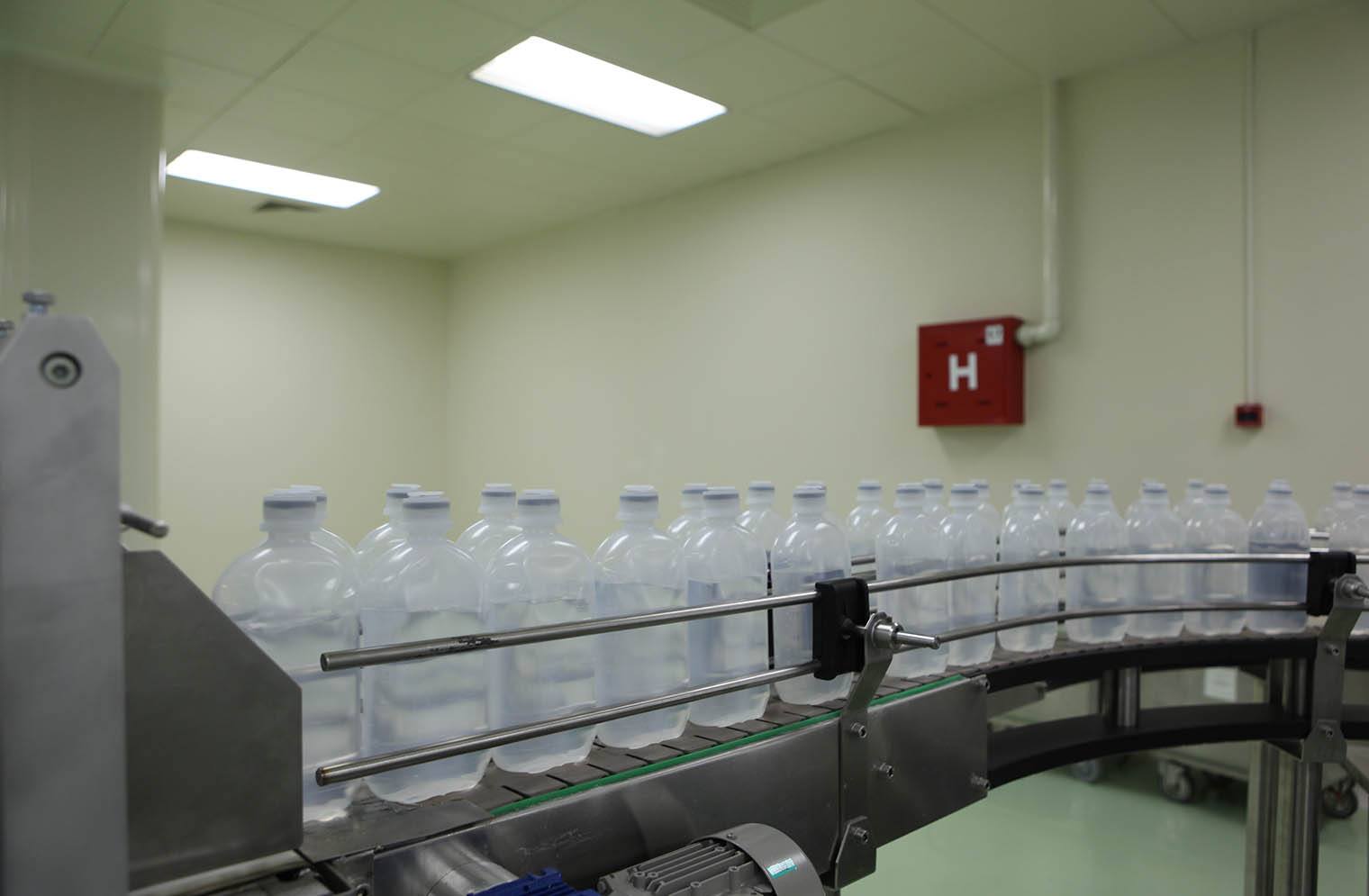 Hemofarm, Stada group, production of infusion - BUCK LED lighting