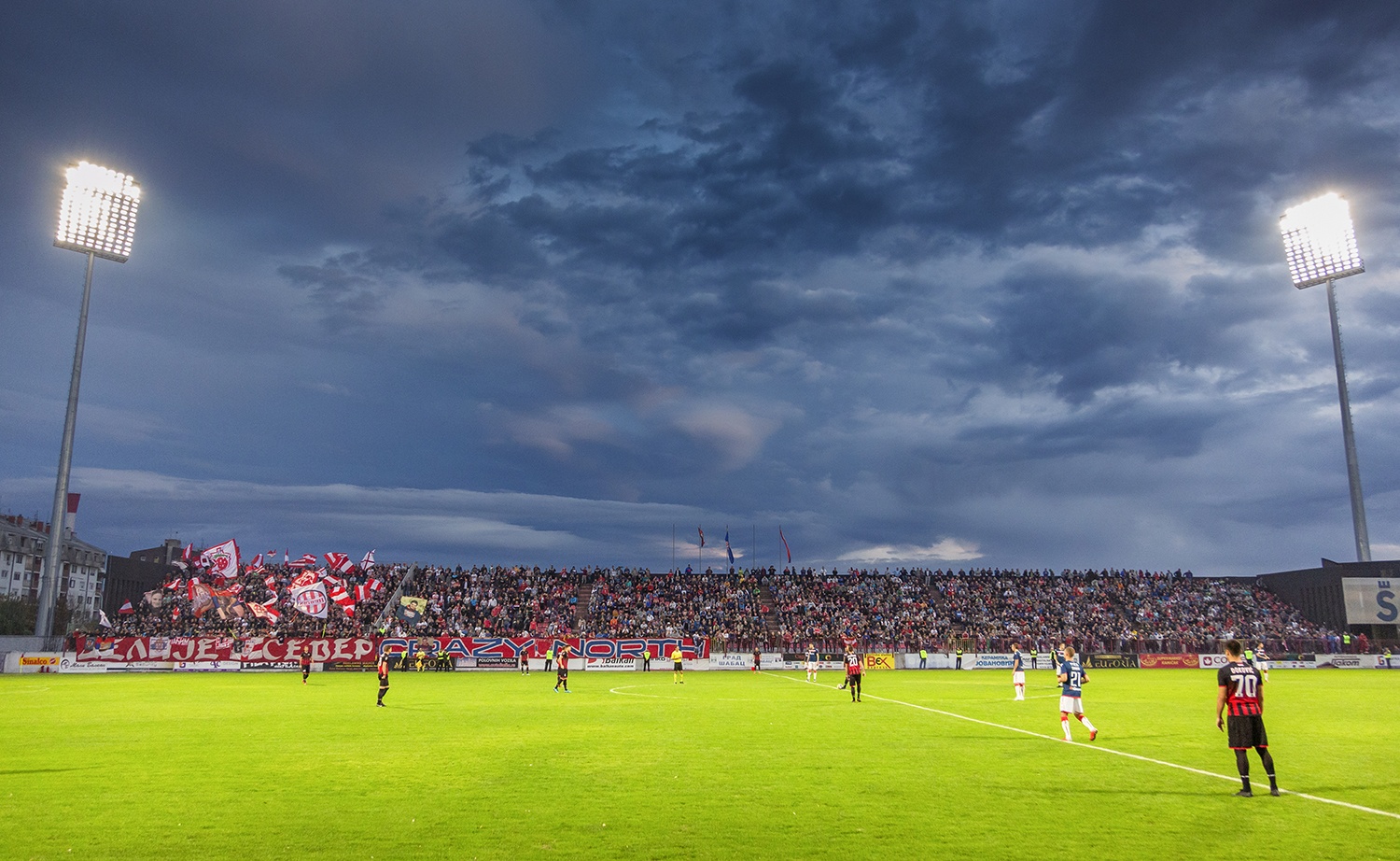 Mačva football stadium - BUCK high quality LED lighting