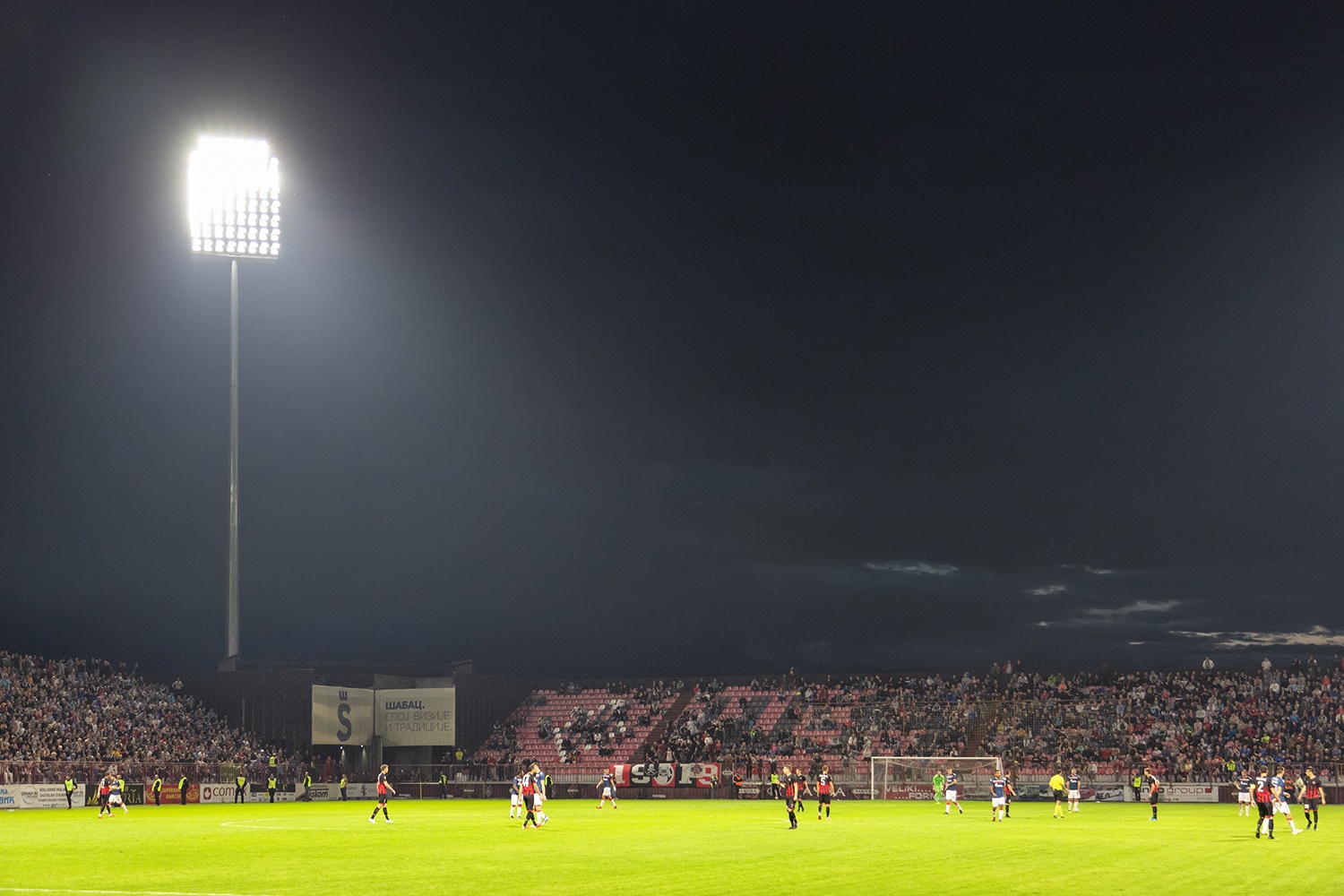 Mačva football stadium - BUCK high quality LED lighting