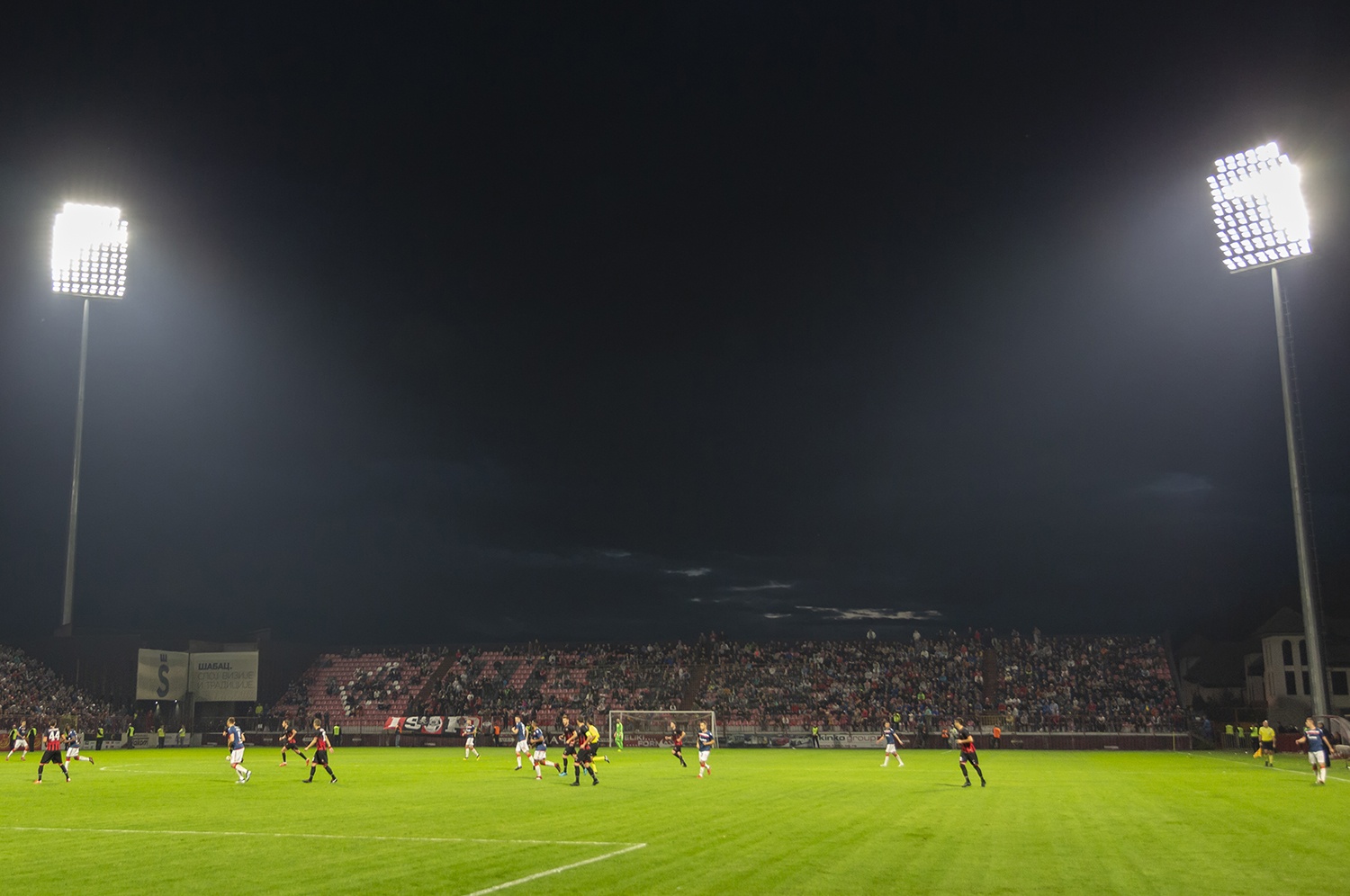 Mačva football stadium - BUCK high quality LED lighting